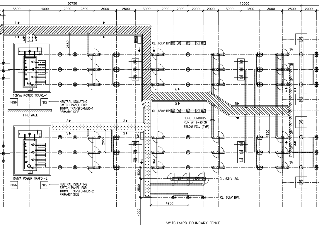 Engineering Drawings for Substations and Transmission Lines in Kolkata ...